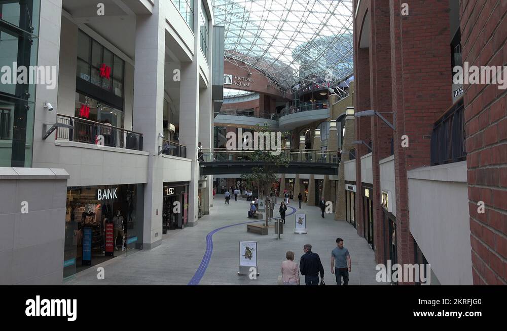 victoria square shopping centre, belfast city centre, northern ireland ...