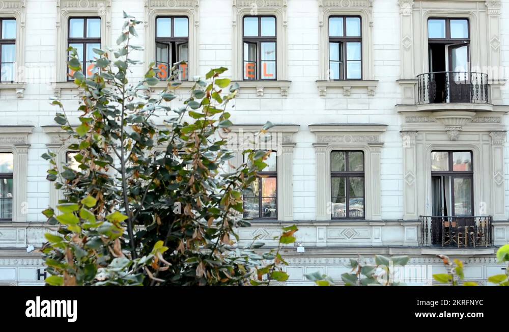 Architecture window windows tree facade Stock Videos & Footage - HD and ...