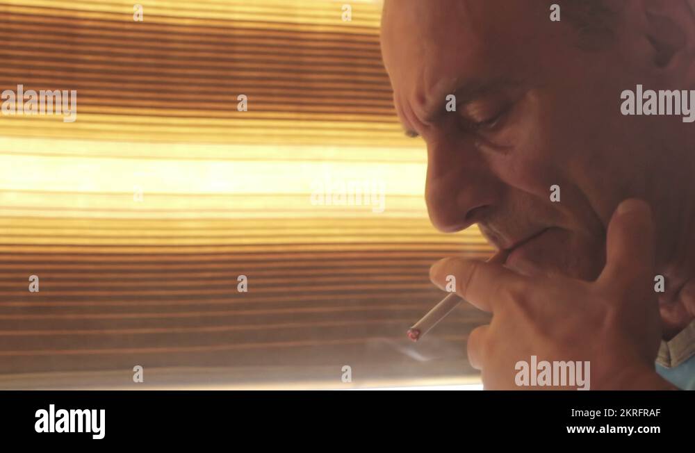 Portrait of old man smoking Stock Videos & Footage - HD and 4K Video ...