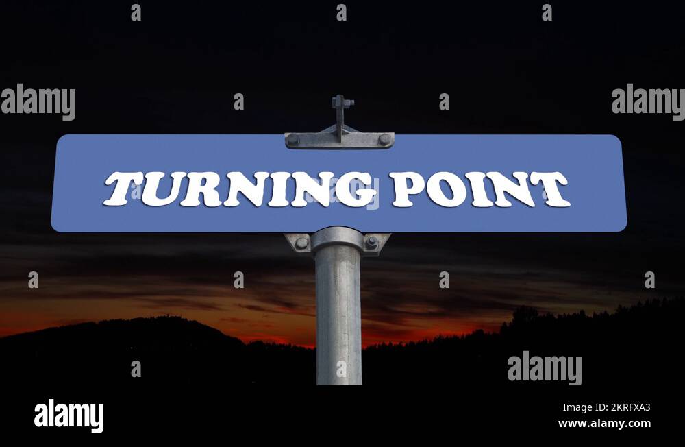 Turning point road sign Stock Videos & Footage - HD and 4K Video Clips ...