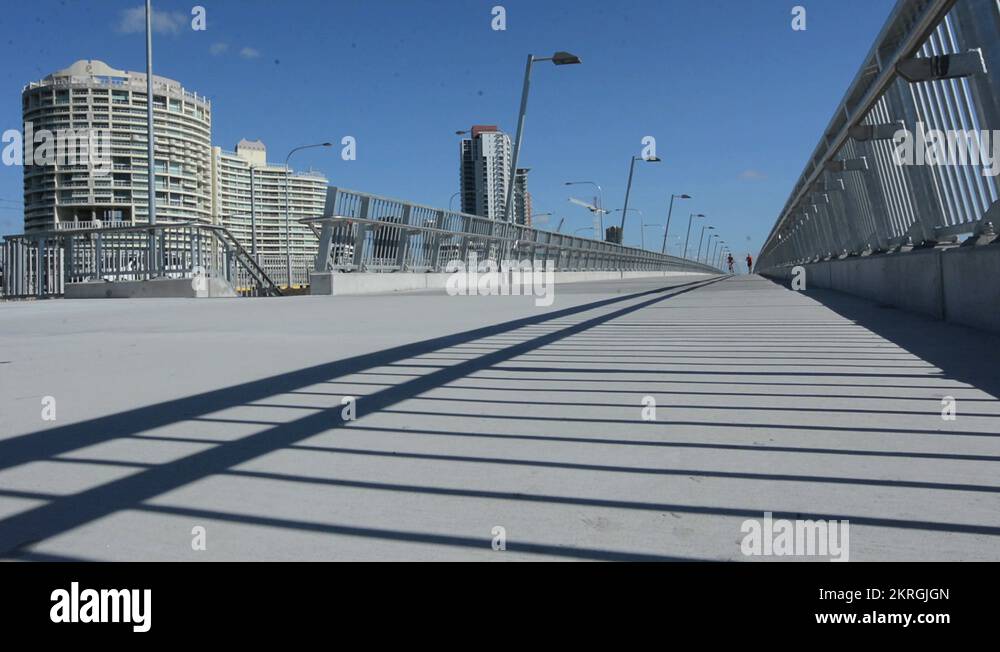 Sundale Bridge in Gold Coast Queensland Australia Stock Video Footage ...