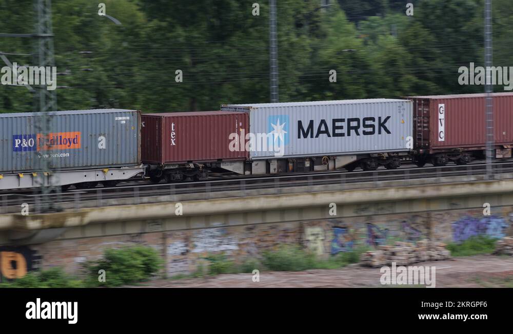 Maersk shipping container Stock Videos & Footage - HD and 4K Video ...