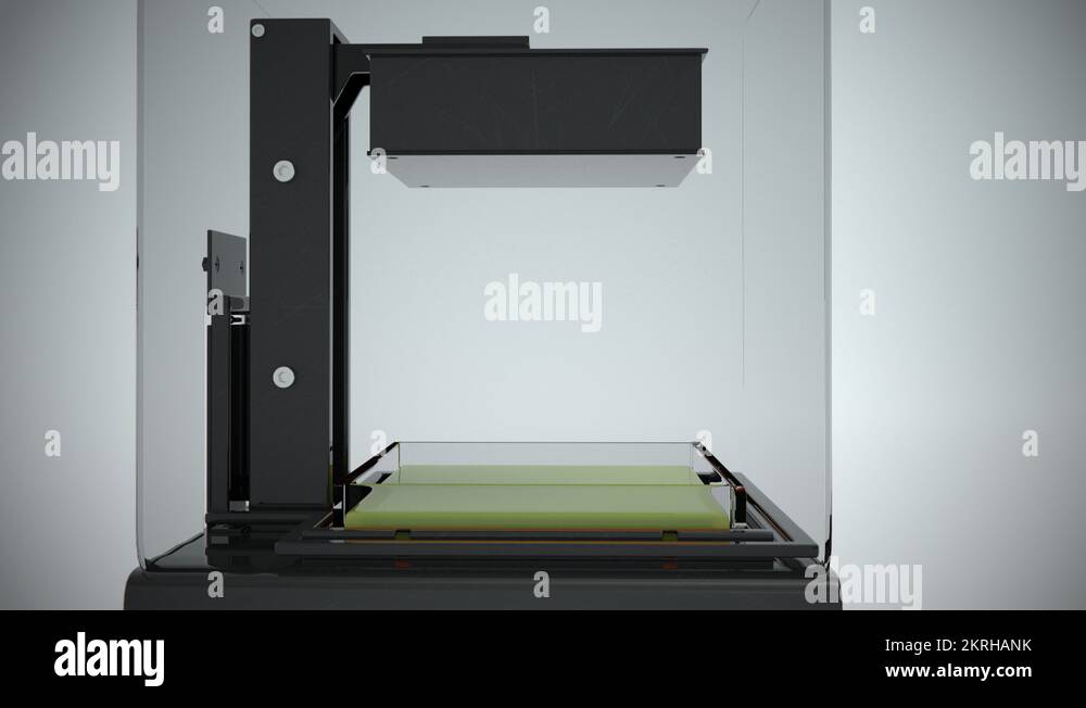 Human Brain Made By 3d Printer. Printing Future Stock Video Footage - Alamy