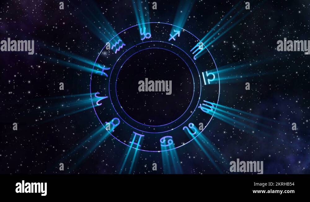 Zodiac constellations wheel Stock Videos & Footage - HD and 4K Video ...