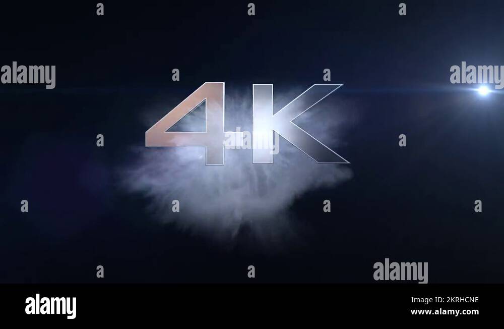 4K UHDTV Bang Logo animation including audio 30fps Stock Video Footage ...
