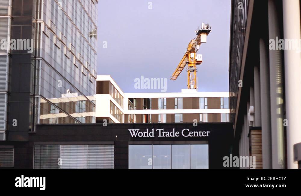 World Trade Center Building business modern office Stock Video Footage ...