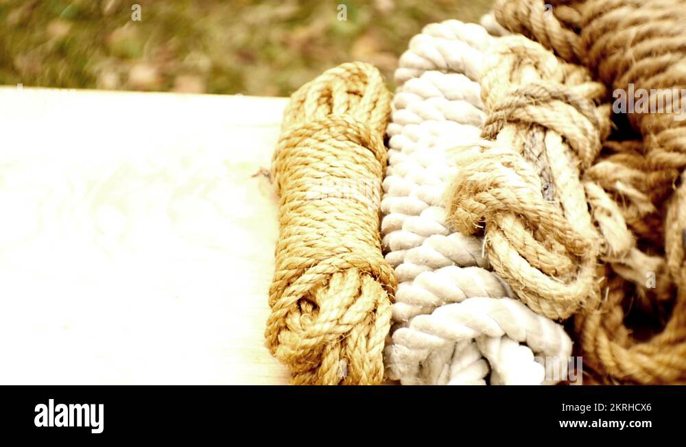Hemp ropes Stock Videos & Footage - HD and 4K Video Clips - Alamy