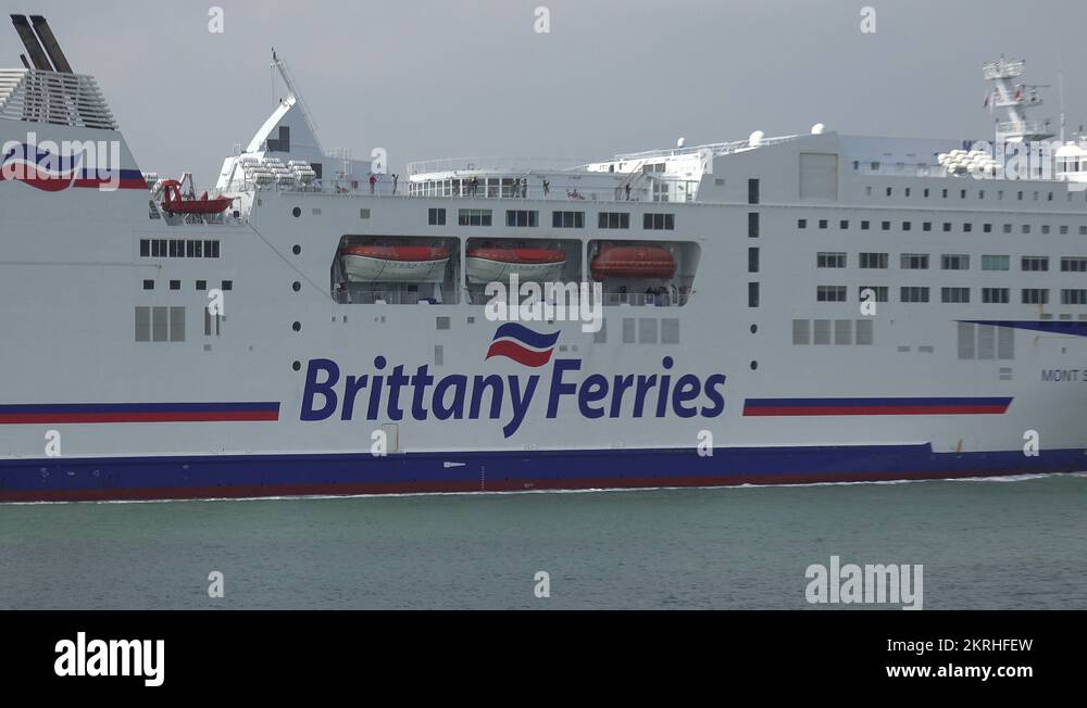 Brittany ferries ferry Stock Videos & Footage - HD and 4K Video Clips ...
