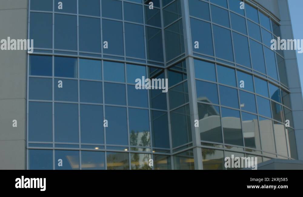 Modern glass office building exterior Stock Videos & Footage - HD and ...