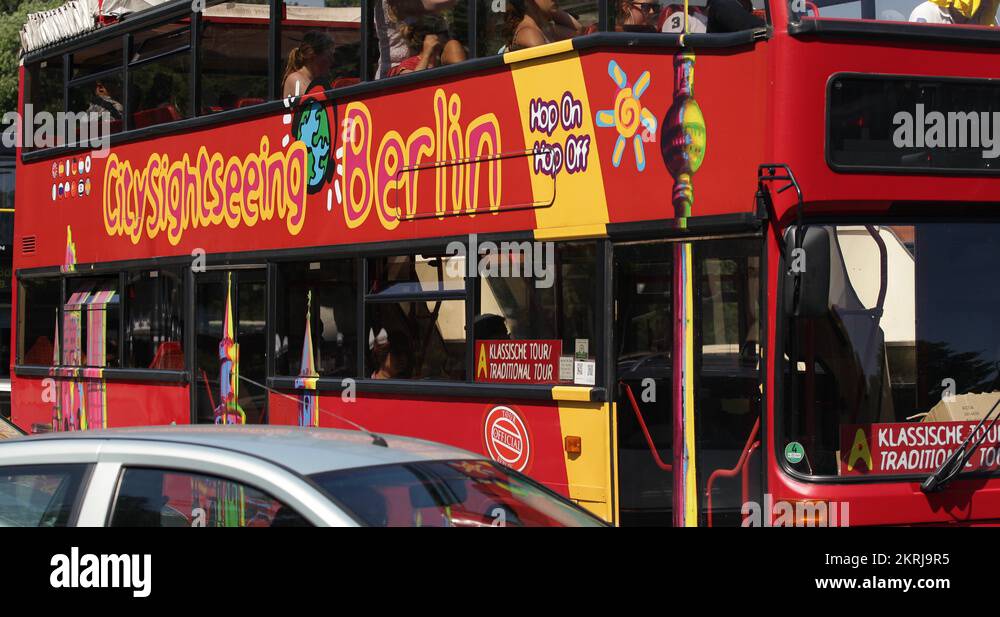 Hop on hop off city sightseeing bus Stock Videos & Footage - HD and 4K ...