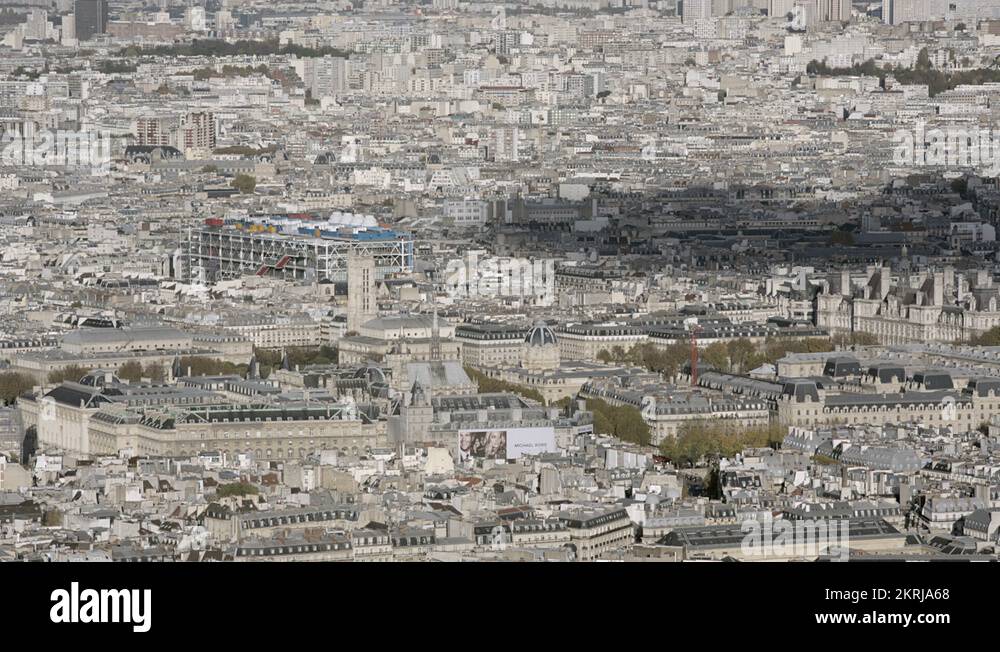 Centre pompidou aerial view Stock Videos & Footage - HD and 4K Video ...