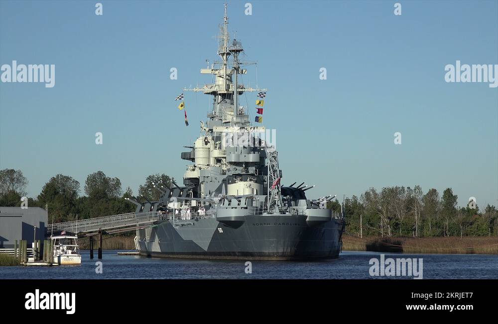 North carolina wilmington battleship uss Stock Videos & Footage - HD ...