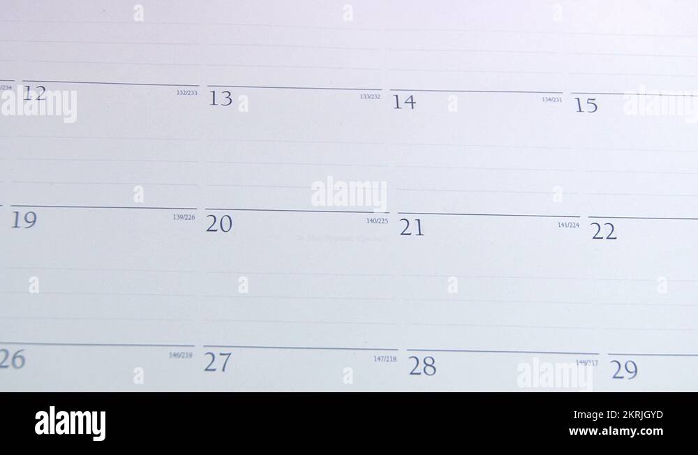 Trip calendar Stock Videos & Footage - HD and 4K Video Clips - Alamy