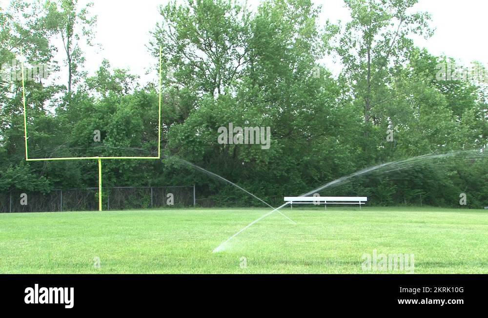 Sprinkler watering football field Stock Videos & Footage - HD and 4K ...