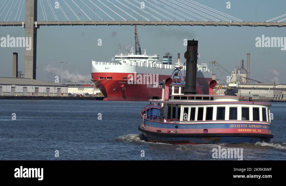 Savannah ferry boat Stock Videos & Footage - HD and 4K Video Clips - Alamy