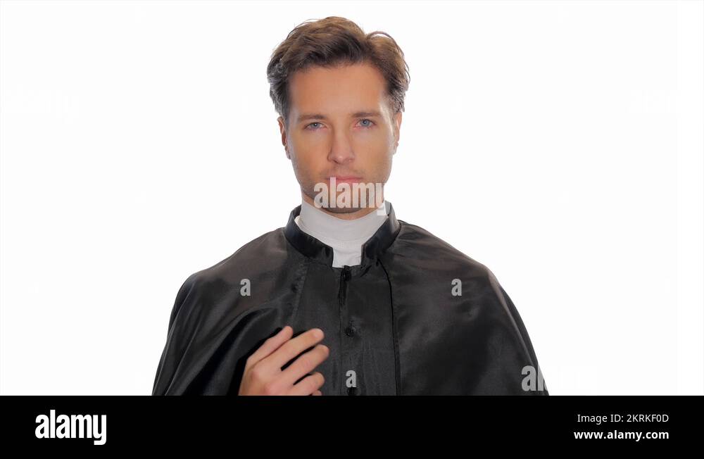 Priest making sign of cross Stock Videos & Footage - HD and 4K Video ...