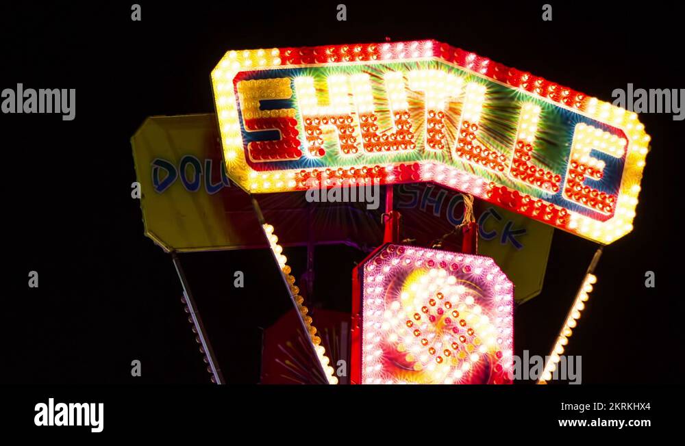 Funfair ride sign Stock Videos & Footage - HD and 4K Video Clips - Alamy