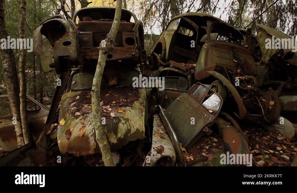 Car cemetery Stock Videos & Footage - HD and 4K Video Clips - Alamy