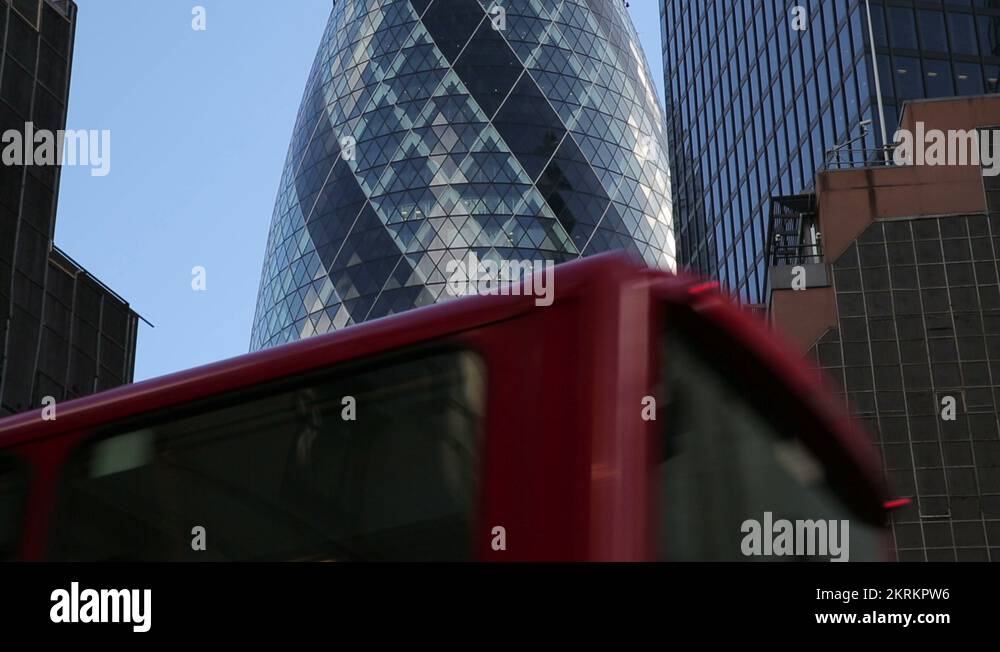 The gherkin swiss re building Stock Videos & Footage - HD and 4K Video ...