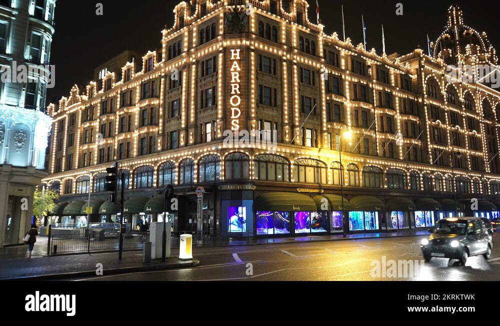 Harrods knightsbridge london Stock Videos & Footage - HD and 4K Video ...
