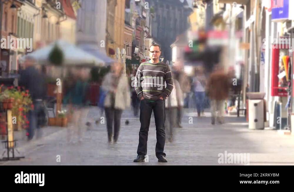 Standing still crowd rush Stock Videos & Footage - HD and 4K Video ...
