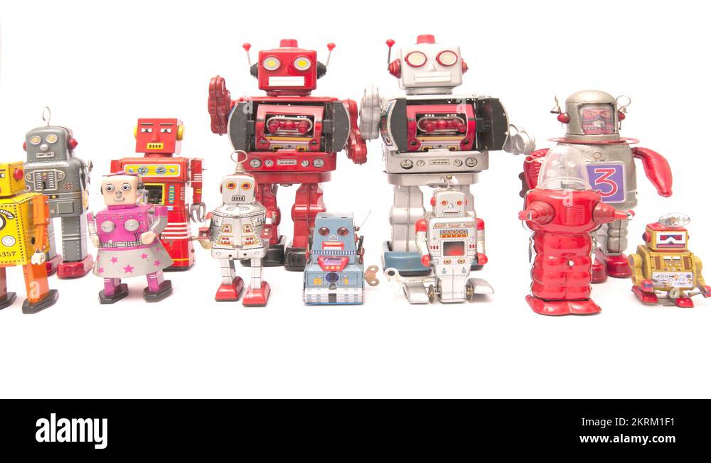 Retro robot toys Stock Videos & Footage - HD and 4K Video Clips - Alamy