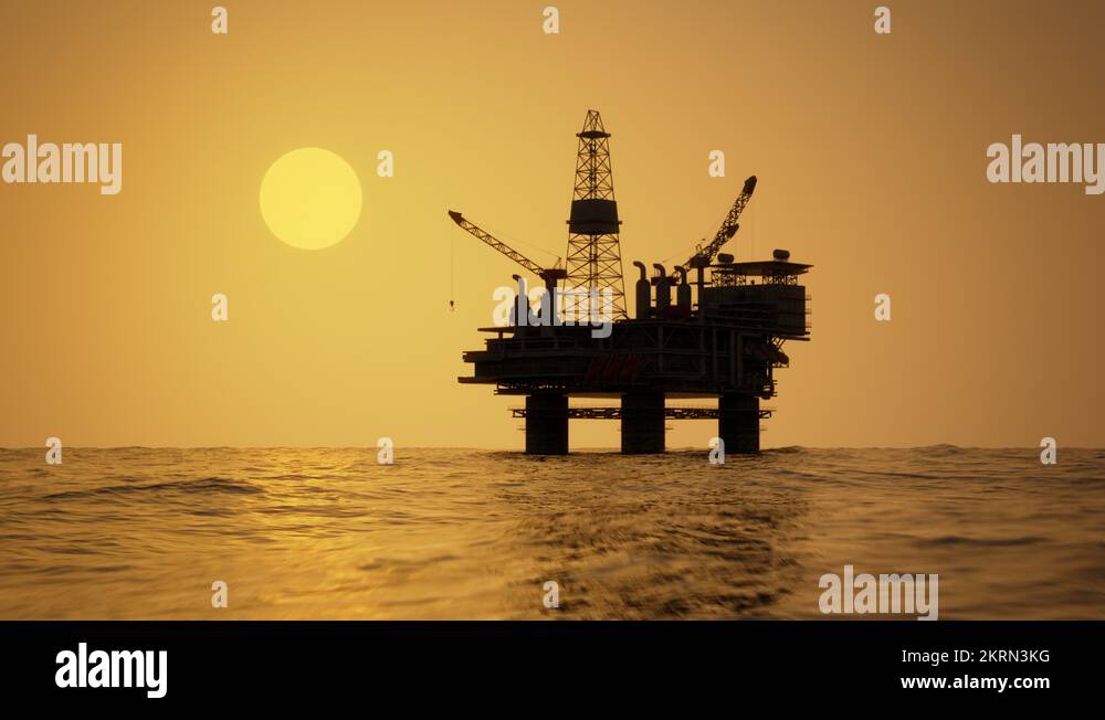 Oil rig ocean platform Stock Videos & Footage - HD and 4K Video Clips ...