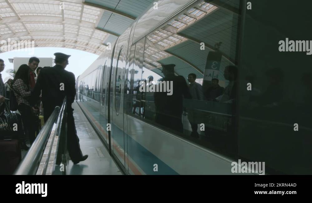 Shanghai maglev pudong airport Stock Videos & Footage - HD and 4K Video ...