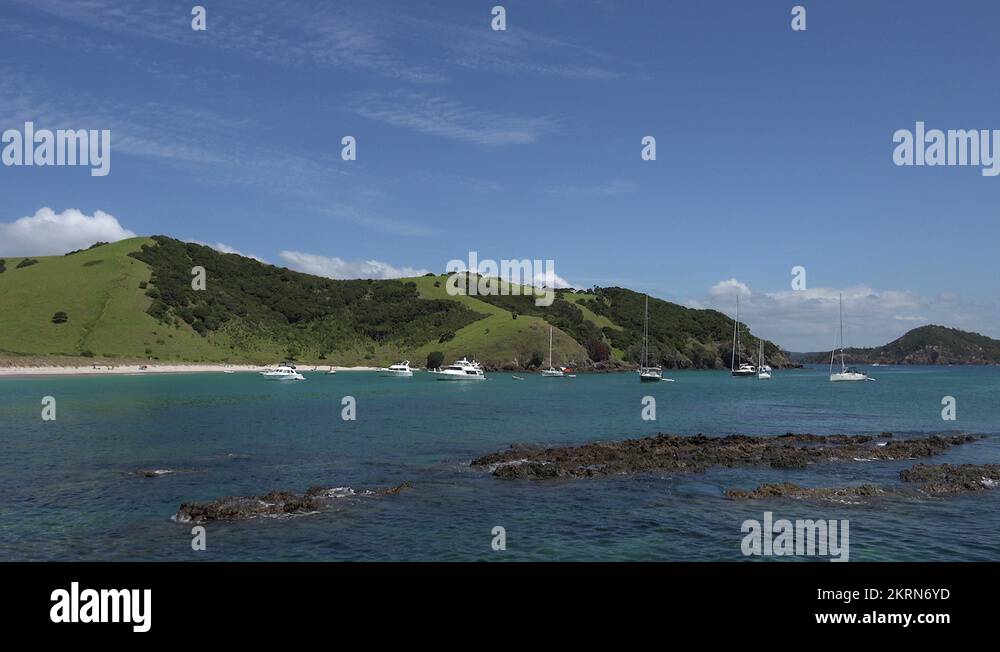 Bay of island beaches new zealand Stock Videos & Footage - HD and 4K ...