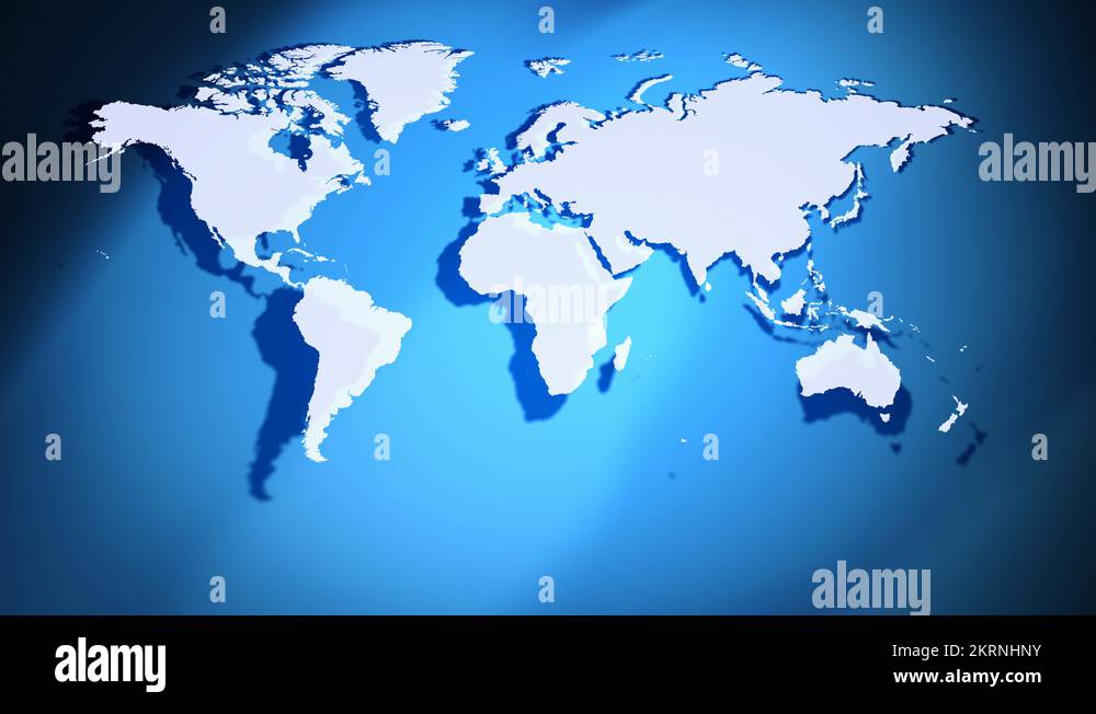 Earth continents map global background 4k Stock Video Footage - Alamy