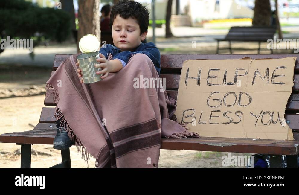 Homeless child begging hungry Stock Videos & Footage - HD and 4K Video ...