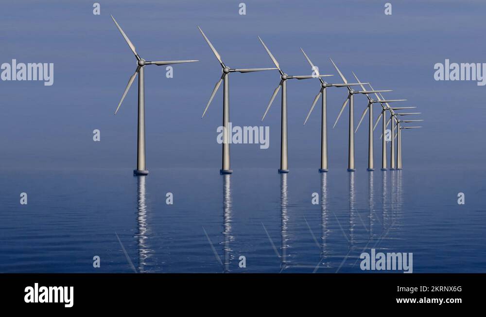 Wind turbine water energy ecology Stock Videos & Footage - HD and 4K ...