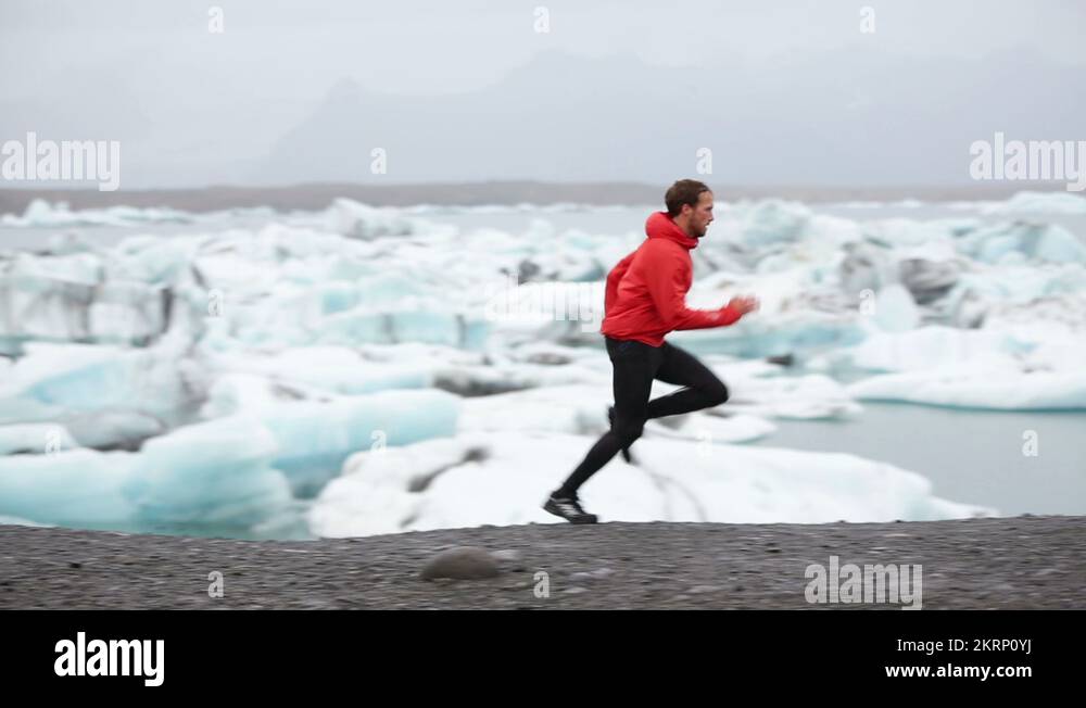 Running man sprinting trail runner in fast sprint - Fit male athlete ...