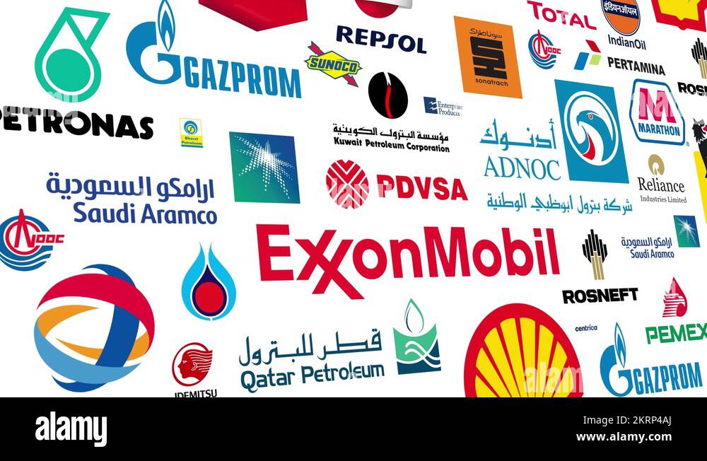 Oil logo companies Stock Videos & Footage - HD and 4K Video Clips - Alamy