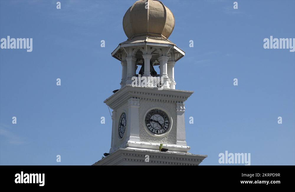 Queen Victoria Memorial Clock Tower, George Town, Penang, Malaysia ...
