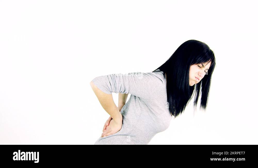 Girl back pain beautiful woman Stock Videos & Footage - HD and 4K Video ...