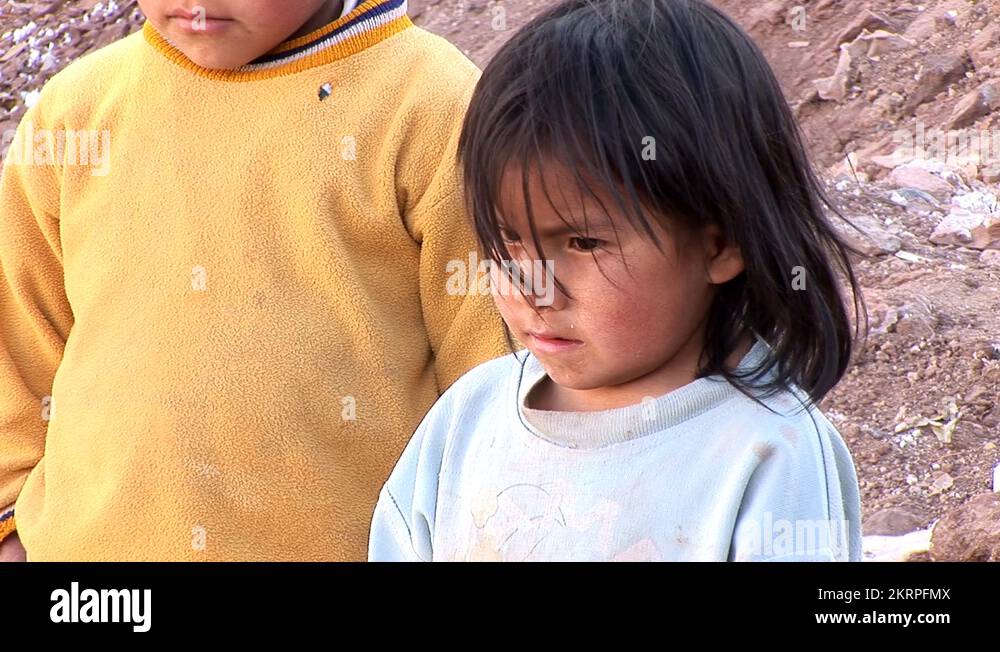 poor children in slums in Peru Stock Video Footage - Alamy