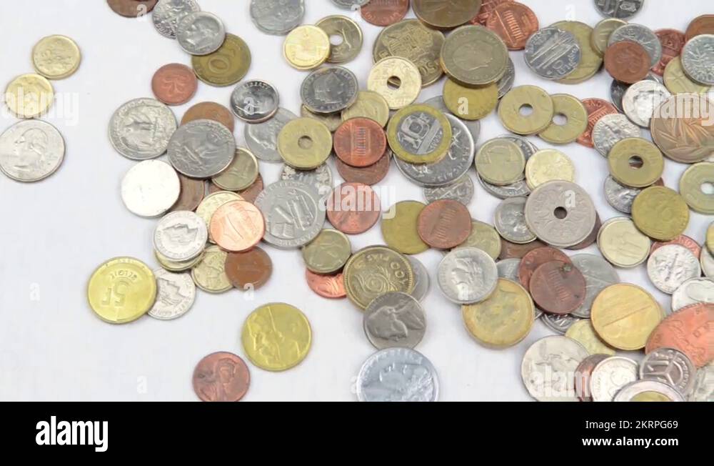 Yellow coins texture Stock Videos & Footage - HD and 4K Video Clips - Alamy