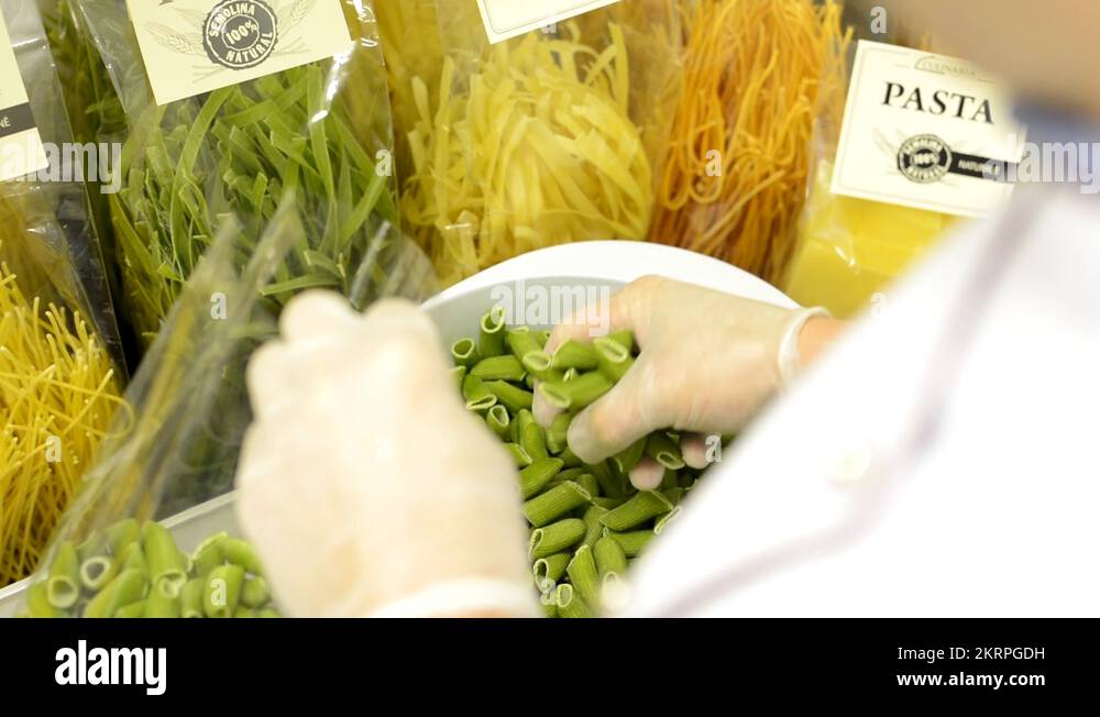 Dried pasta packet Stock Videos & Footage - HD and 4K Video Clips - Alamy