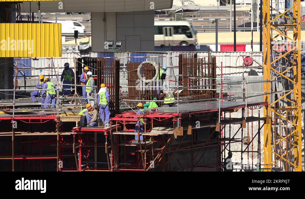 Dubai construction workers Stock Videos & Footage - HD and 4K Video ...