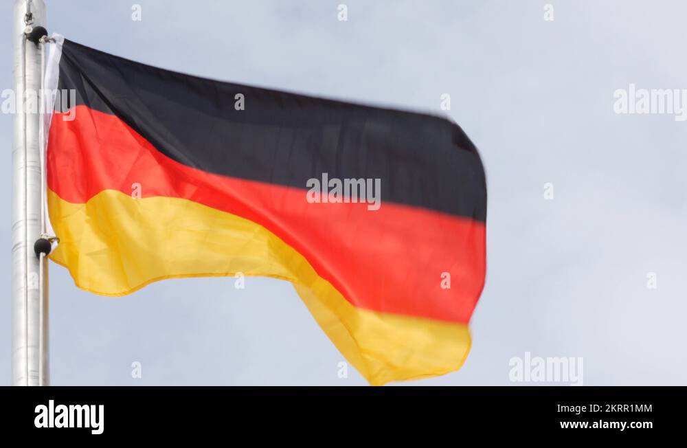 German flag flying Stock Videos & Footage - HD and 4K Video Clips - Alamy