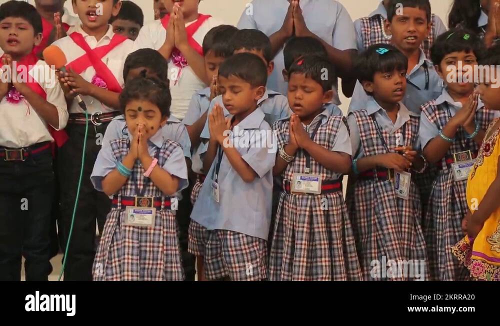 School kids praying at school Stock Videos & Footage - HD and 4K Video ...