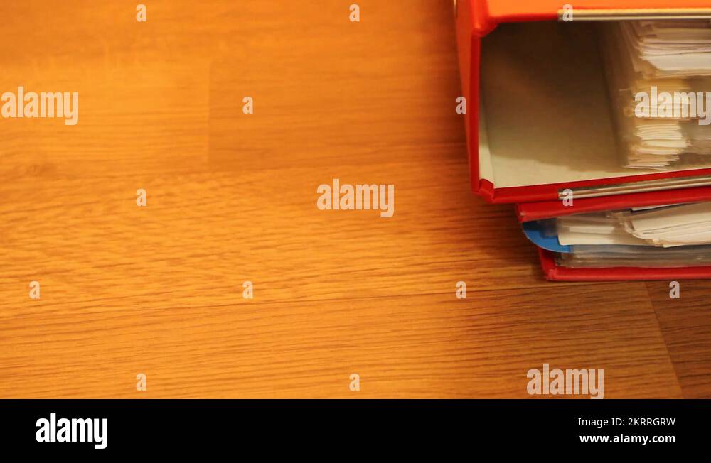 Ring binder full Stock Videos & Footage - HD and 4K Video Clips - Alamy