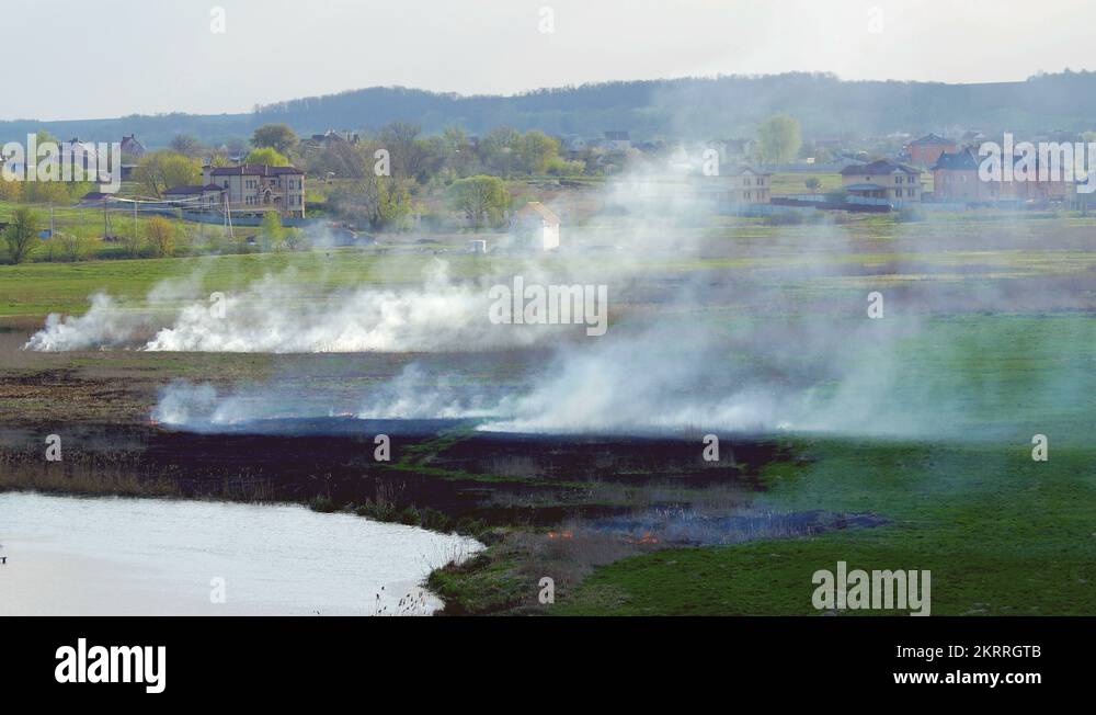 Fire near river smoke Stock Videos & Footage - HD and 4K Video Clips ...