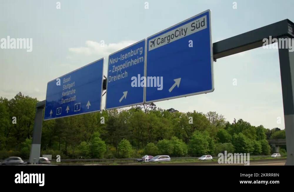 German autobahn sign Stock Videos & Footage - HD and 4K Video Clips - Alamy