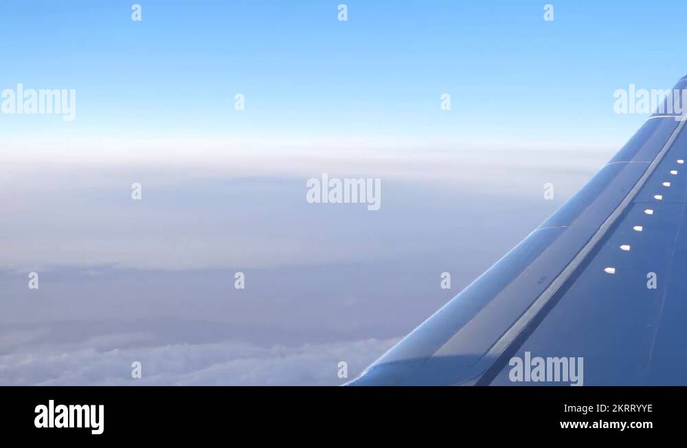 airplane passenger window seat wing 4k POV point of view airbus plane ...