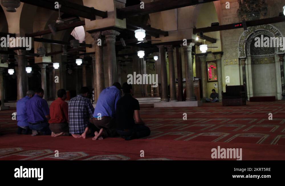 Interior al azhar mosque cairo egypt Stock Videos & Footage - HD and 4K ...
