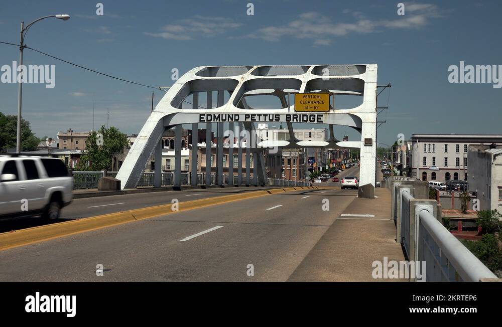 Edmund pettus bridge selma march Stock Videos & Footage - HD and 4K ...