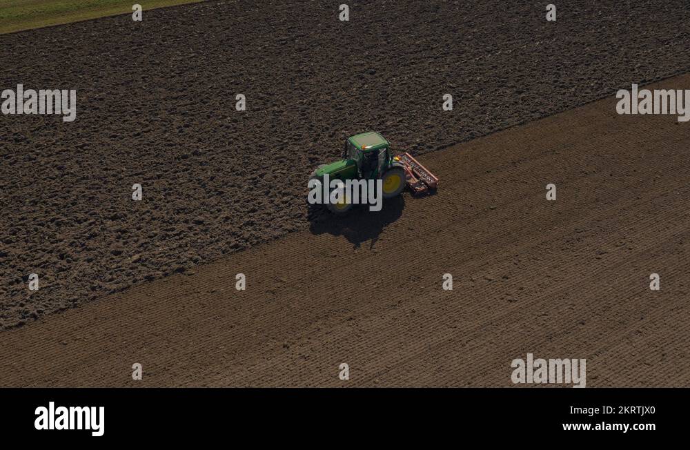 Tractor with harrow on a field Stock Videos & Footage - HD and 4K Video ...