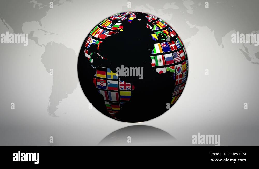Flags of the word Stock Videos & Footage - HD and 4K Video Clips - Alamy
